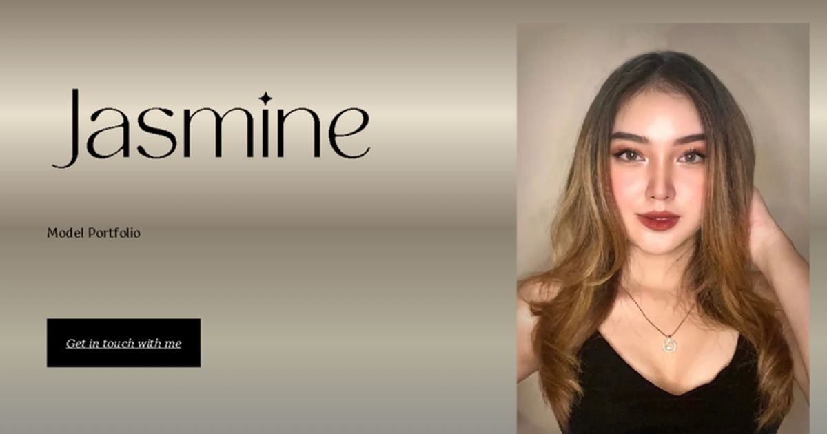 Professional Fashion Model And Brand Ambassador Jasmine